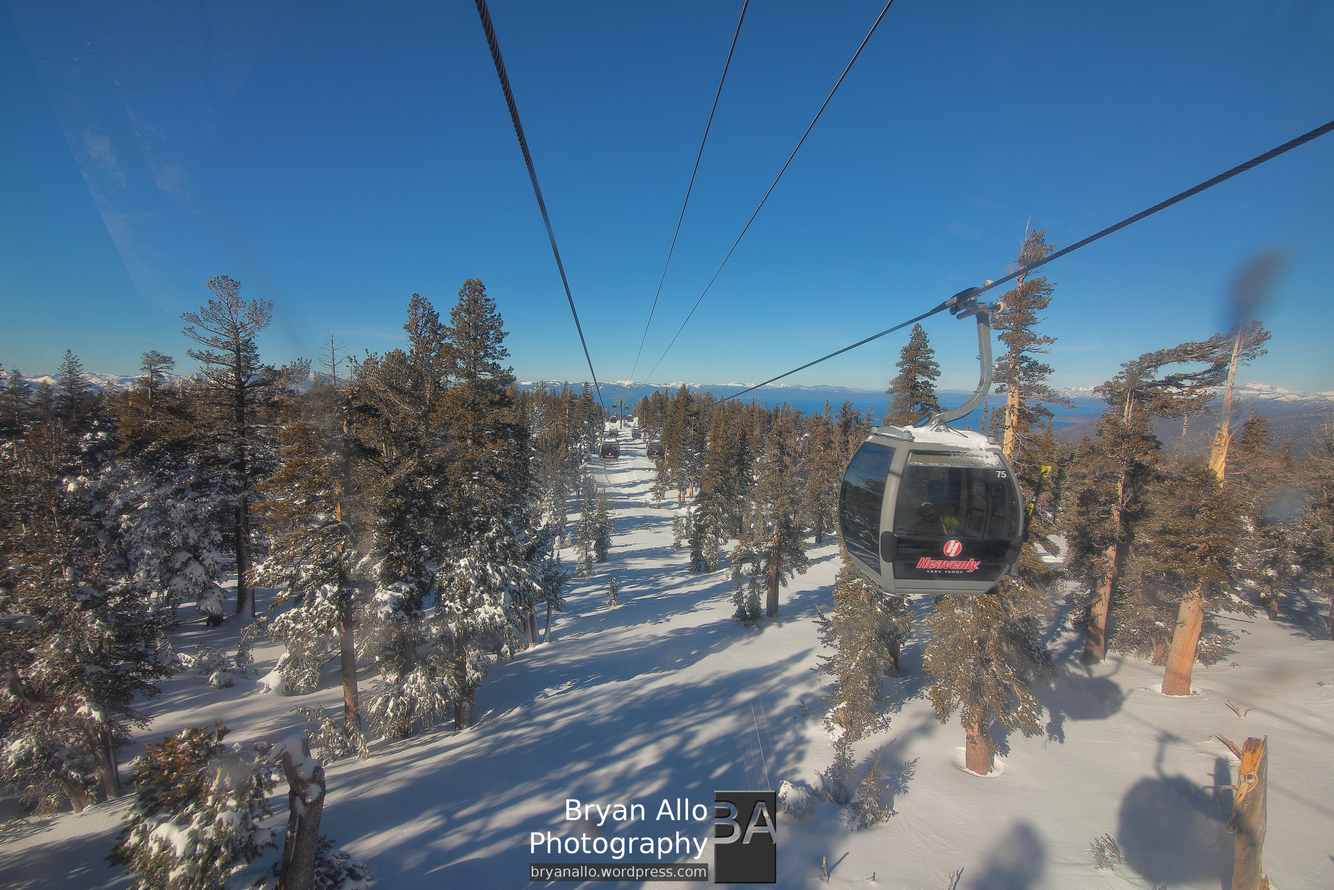 Lake Tahoe in the winter – Heavenly Ski Resort | PhotoSnob